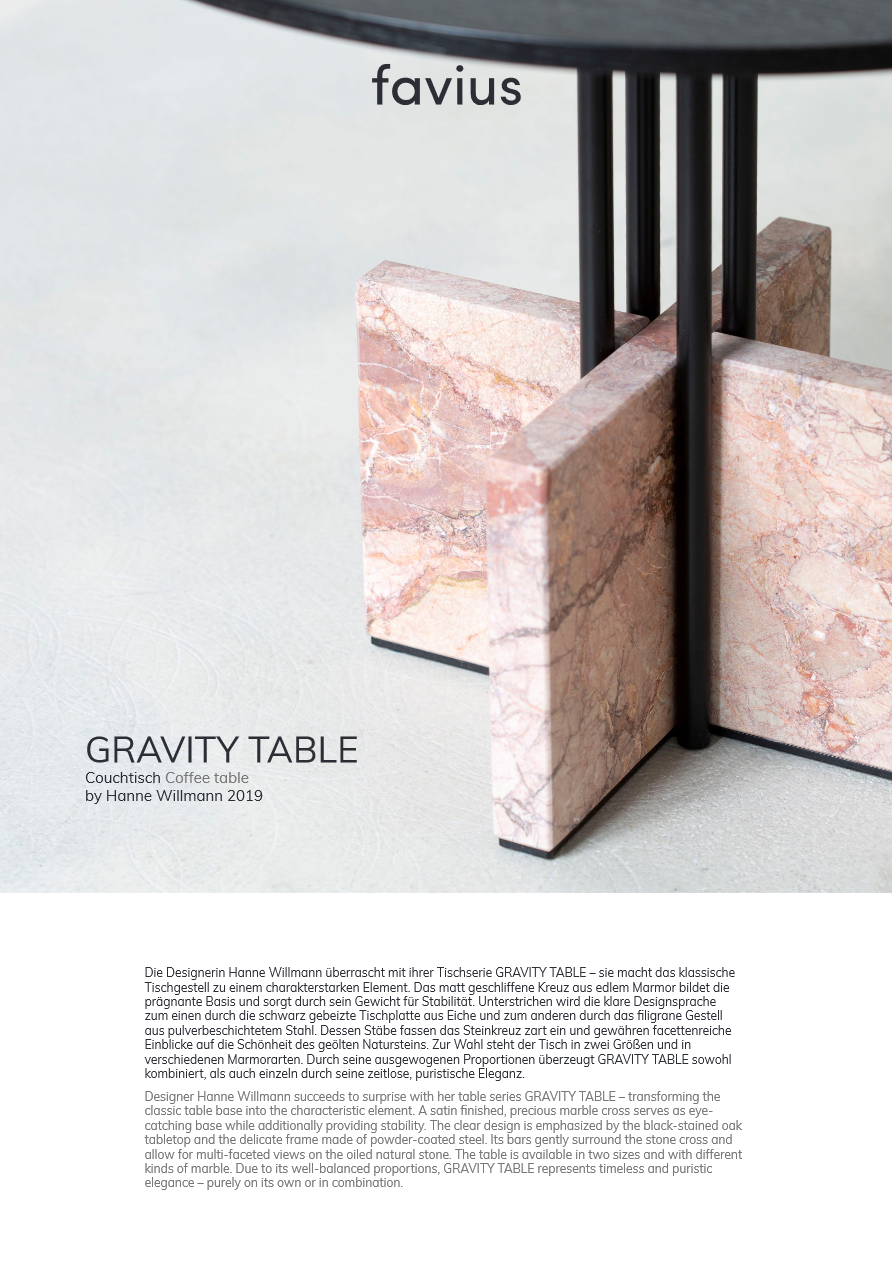 GRAVITY Coffee table By favius