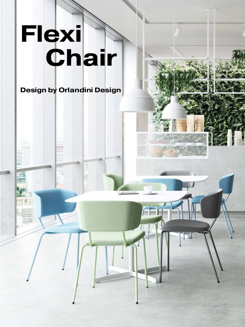 FLEXI CHAIR 120-N1 Open back fabric chair By LD Seating | design ...